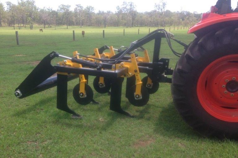 Custom 5 tine ripper with heavy duty construction, designed for use in ...